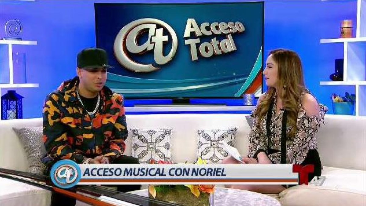 El cantante Noriel habla de su última producción – Telemundo New York (47)