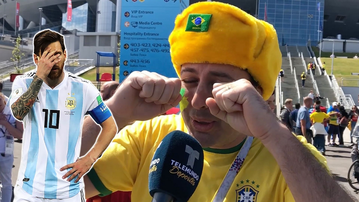 “Messi chao”: Mensajes de los brasileños a sus hermanos argentinos ...