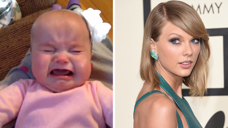 Voz de Taylor Swift calma bebé en llanto – Telemundo New York (47)