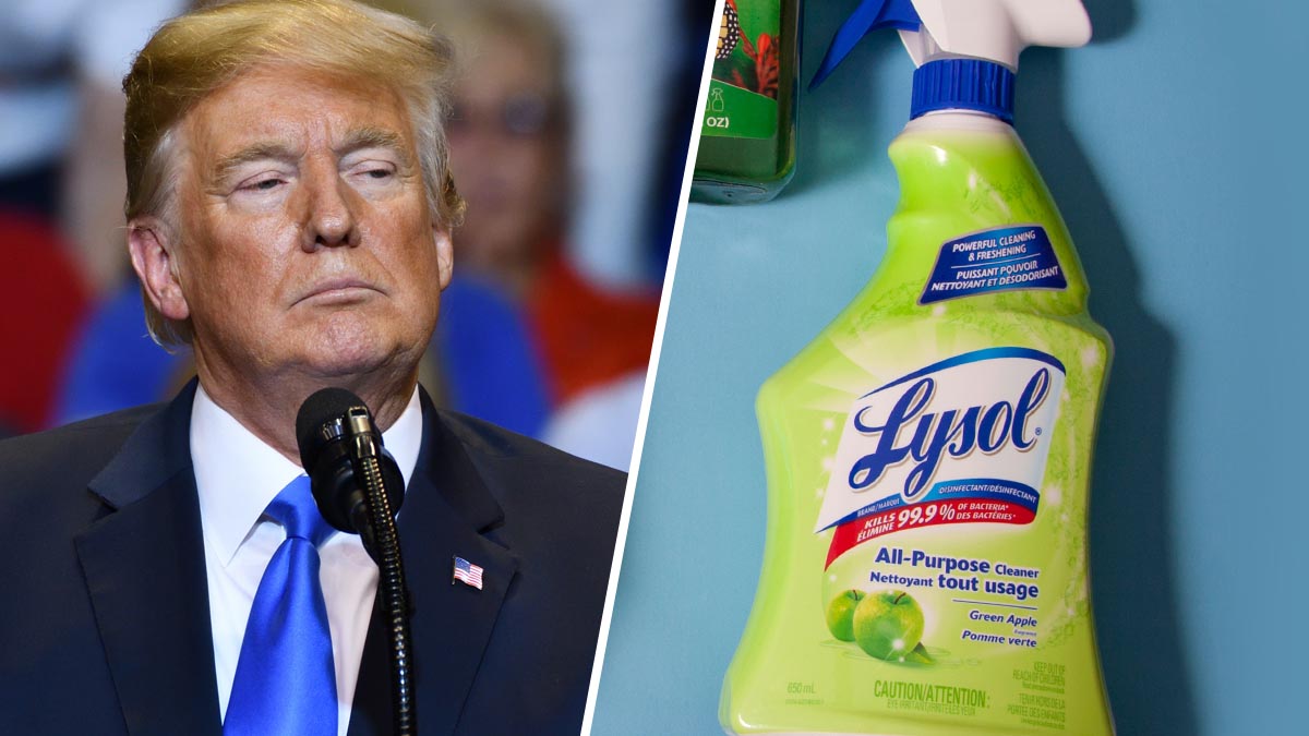 No se inyecten desinfectantes: compañía advierte sobre la idea de Trump ...