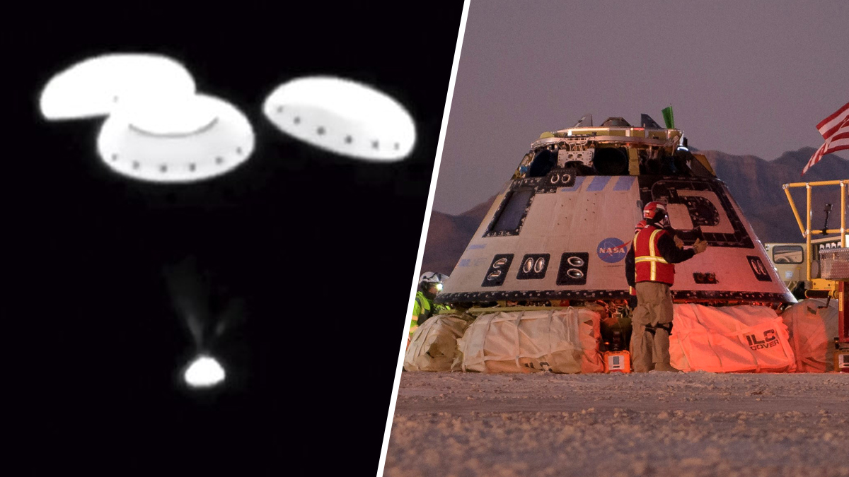 Video: vuelve a la Tierra capsula espacial tras misión fallida ...