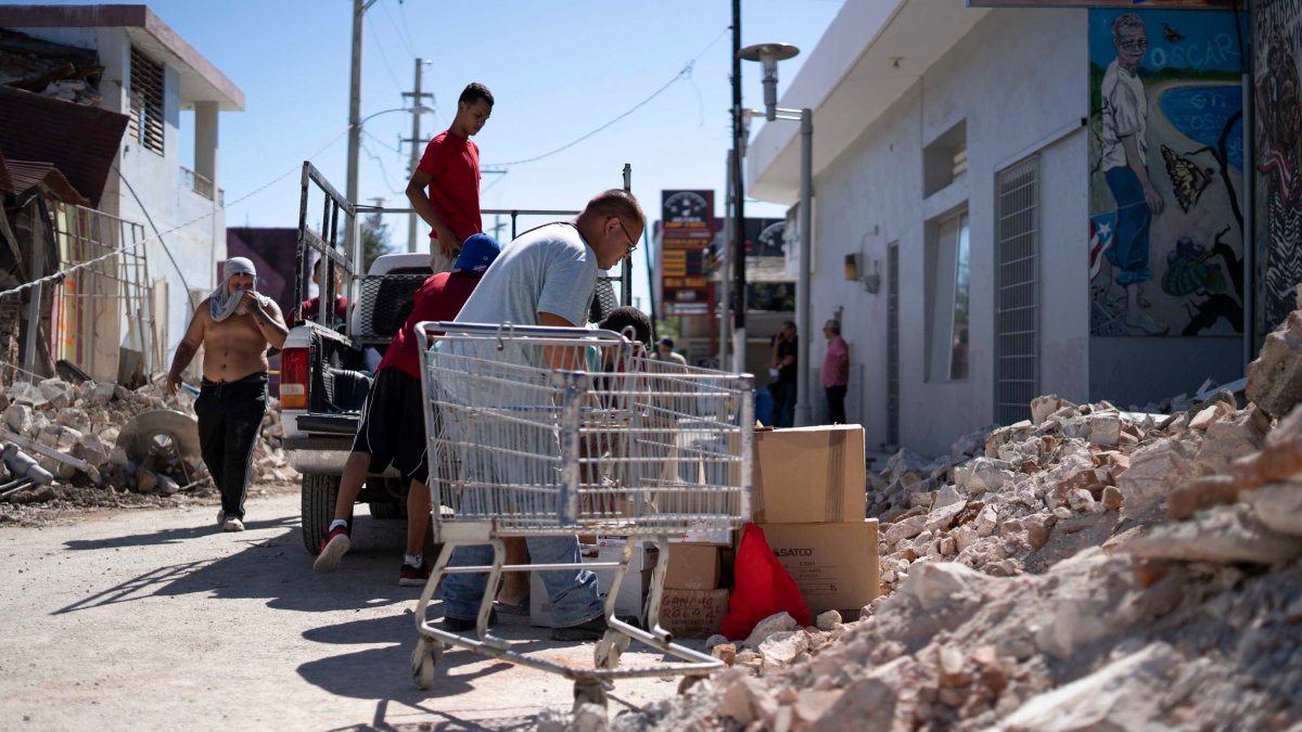 Puerto Rico a una semana del potente temblor de 6.4 – Telemundo New ...