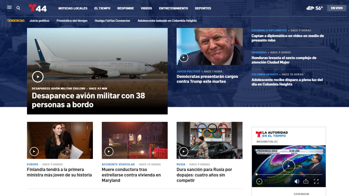 Conoce el rediseñado Telemundo44.com – Telemundo Washington DC (44)