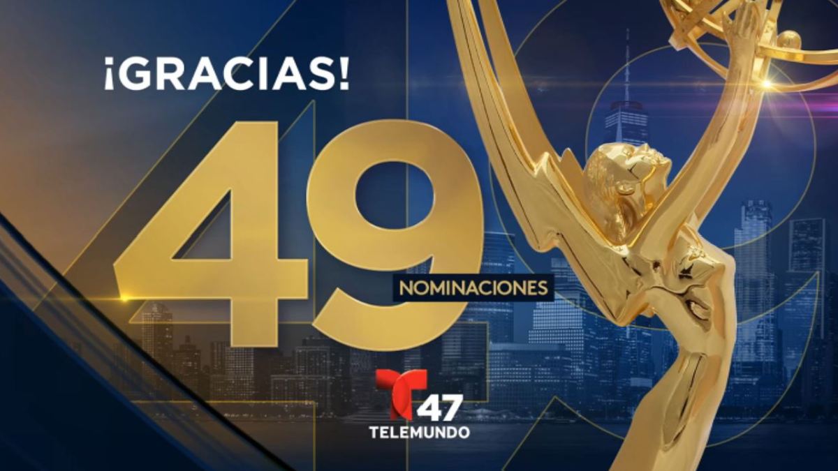 Telemundo 47 logra 49 nominaciones a premios Emmy – Telemundo New York (47)
