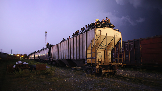 “La Bestia”, el tren de la muerte – Telemundo New York (47)