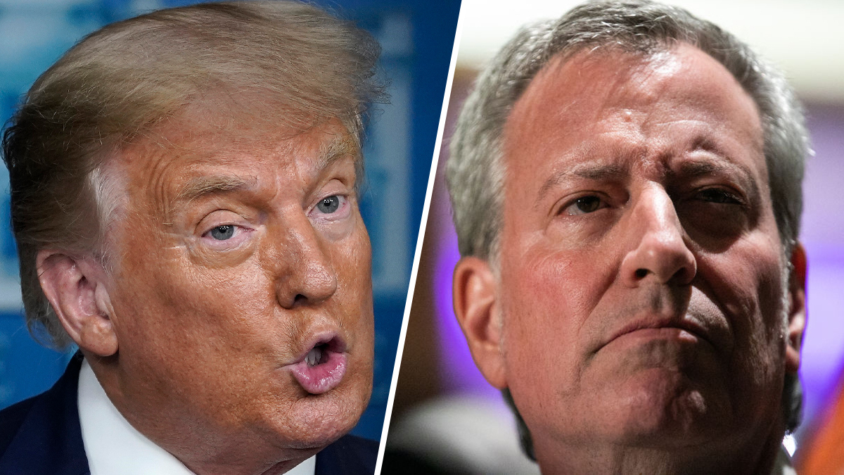 “Recontrata a los policías despedidos” Trump arremete contra de Blasio ...