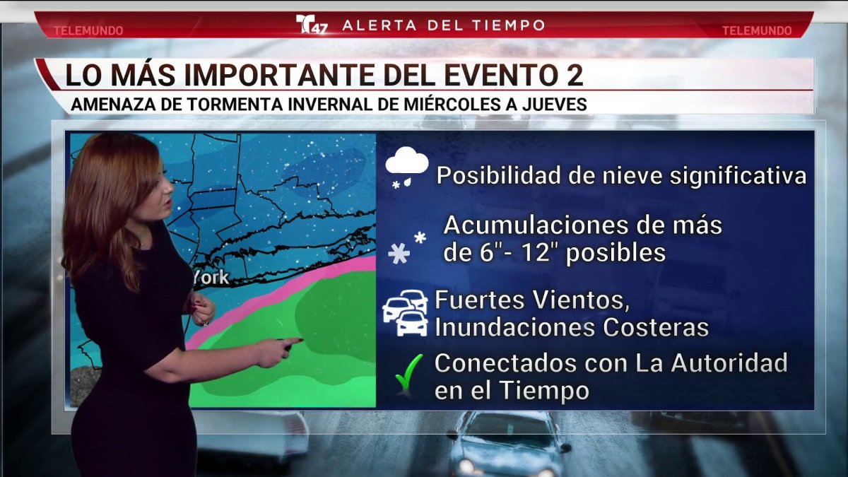 El tiempo con Tairy Ynoa para el 14 de diciembre – Telemundo New York (47)
