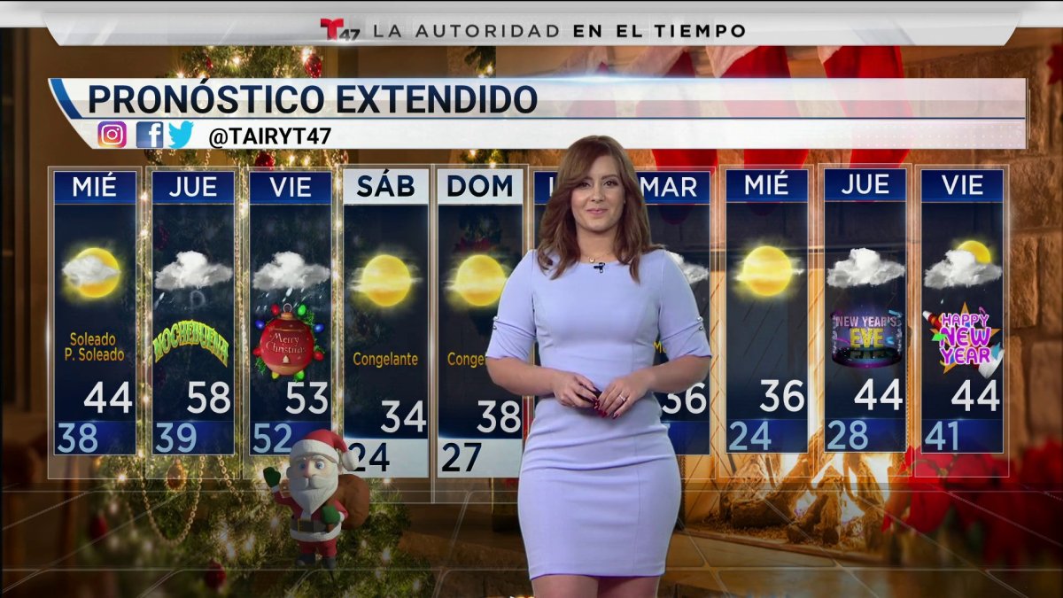 El pronóstico del tiempo con Tairy Ynoa para el 23 de diciembre ...