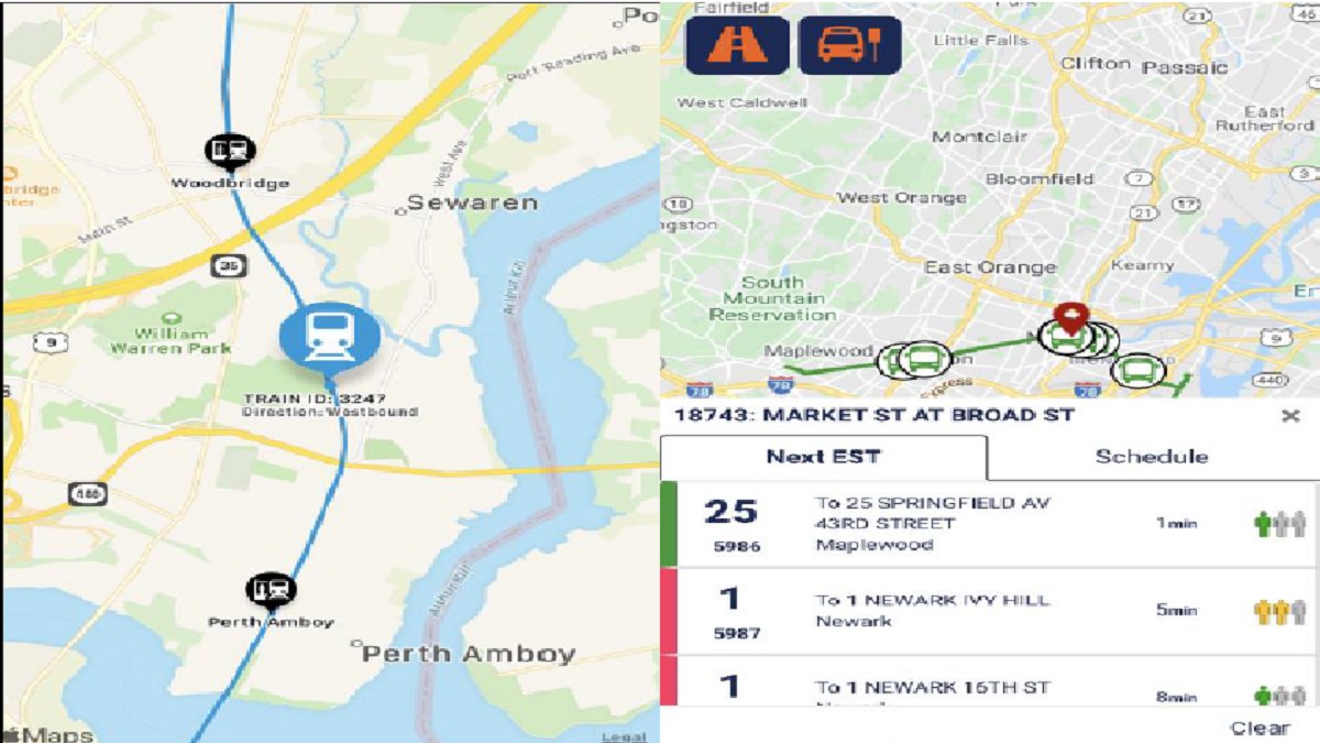 NJ Transit actualiza su aplicación para que los usuarios puedan ...