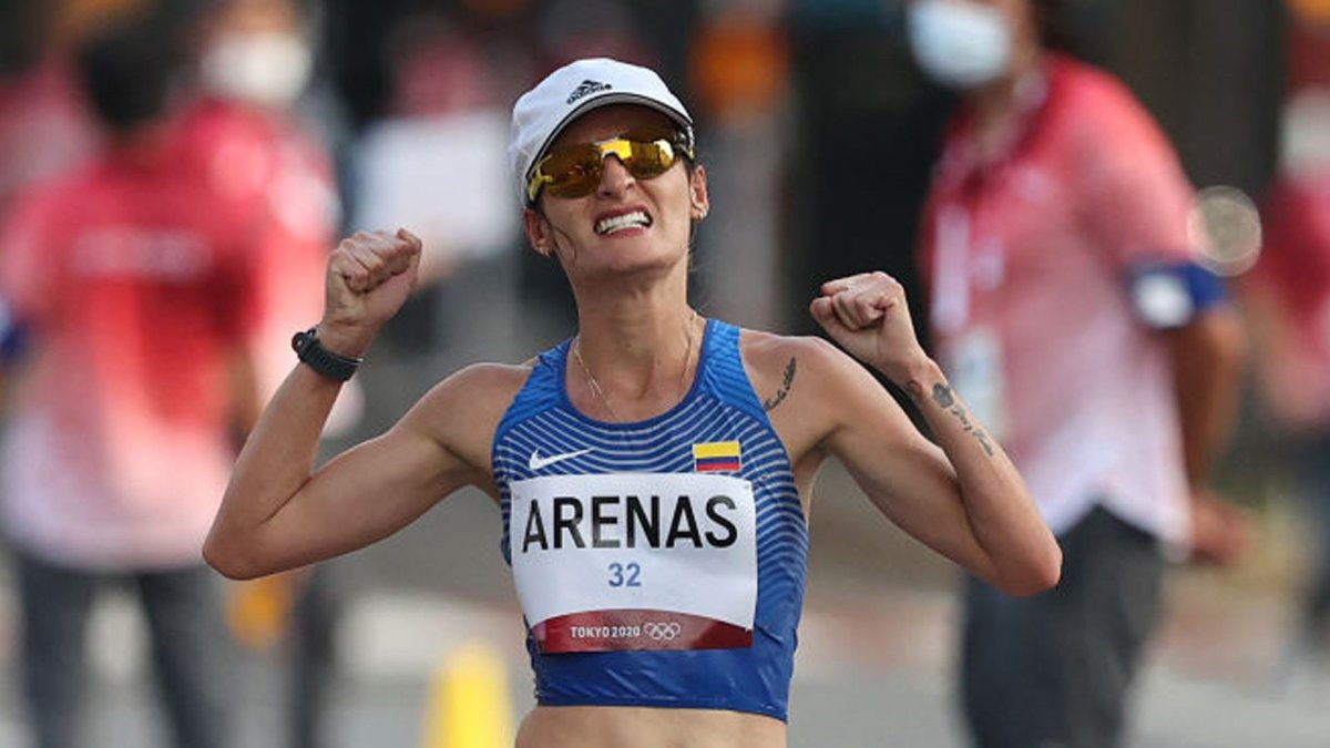 Sandra Arenas obtiene plata en Tokyo 2020, primera colombiana que gana medalla olímpica en ...