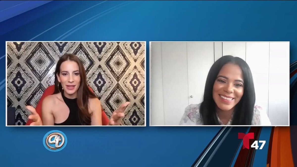 La actriz colombiana Laura Londoño expresa su alegría tras interpretar Gaviota en Café con Aroma ...