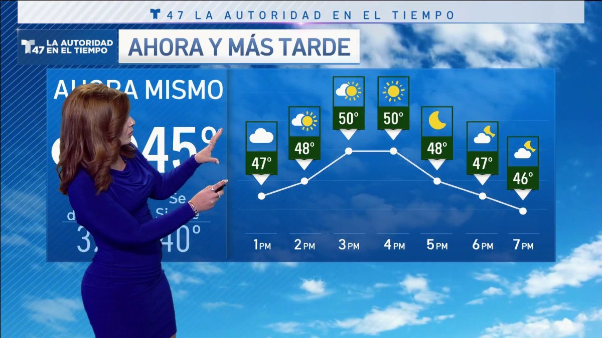 El tiempo con Tairy Ynoa para el 15 de noviembre – Telemundo New York (47)