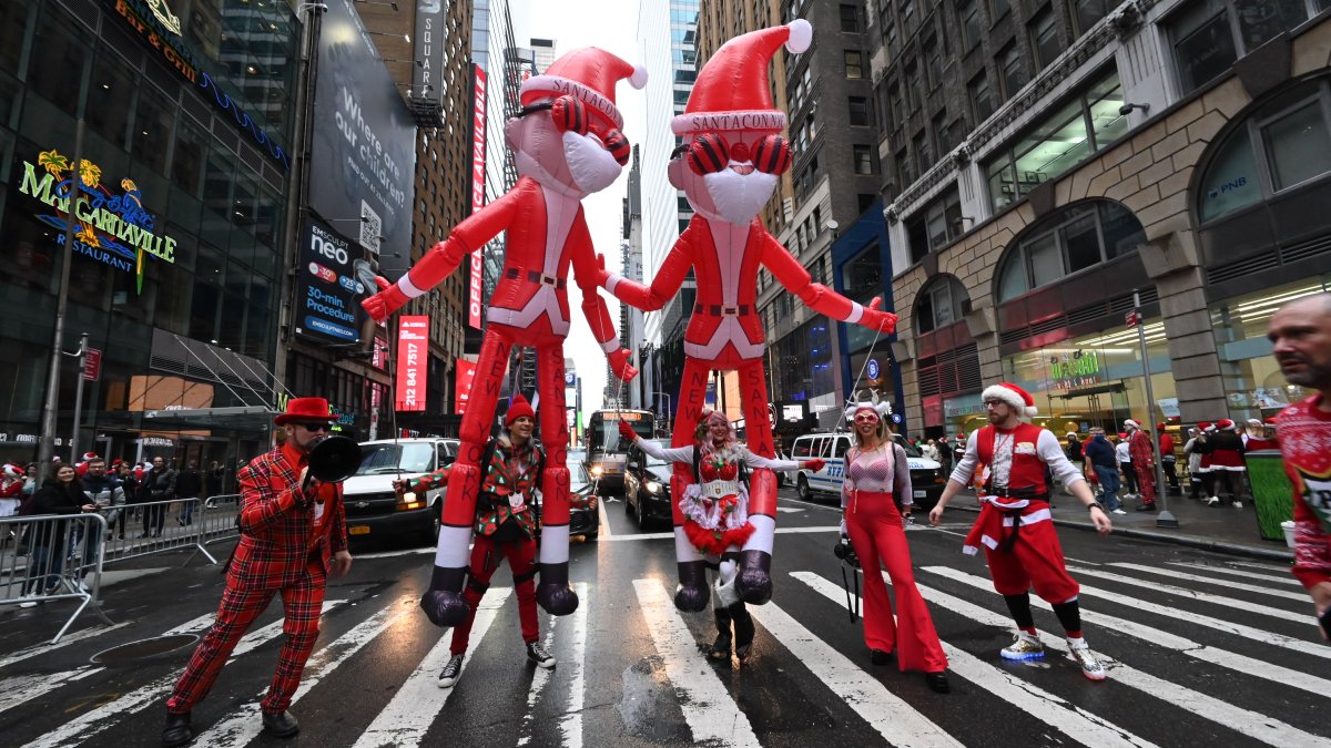 Fotos: SantaCon regresa a la Ciudad de Nueva York con el recorrido de ...
