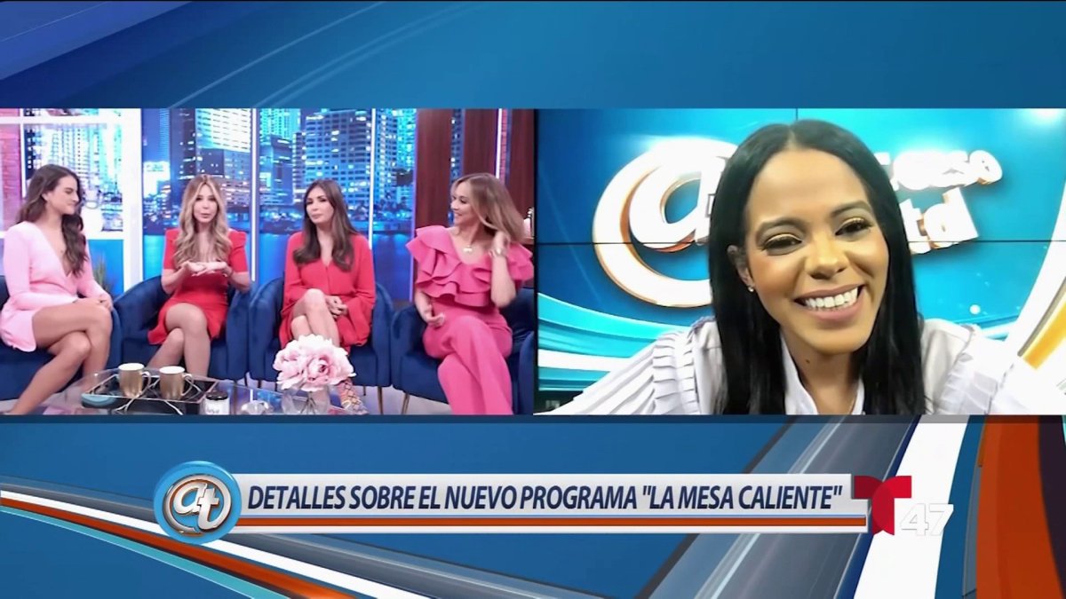 Presentadoras del programa La Mesa Caliente agradecen esta nueva experiencia – Telemundo New ...