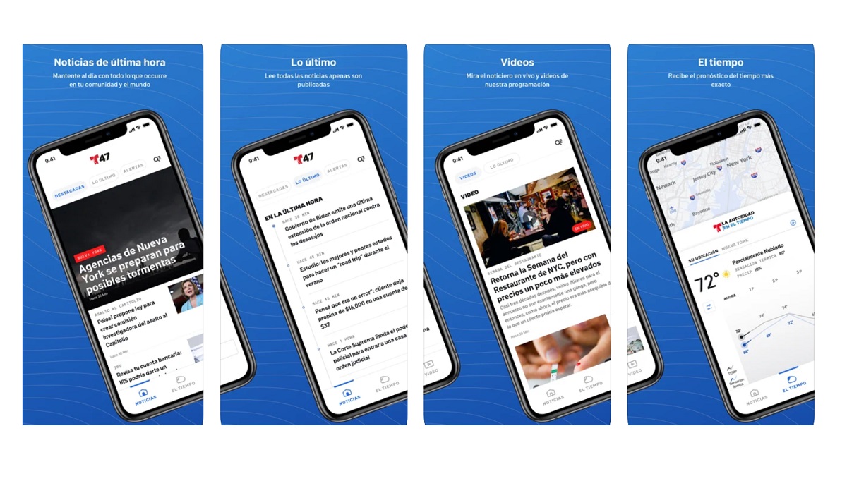 La aplicación de noticias locales y del tiempo de Telemundo 47 acaba de ...