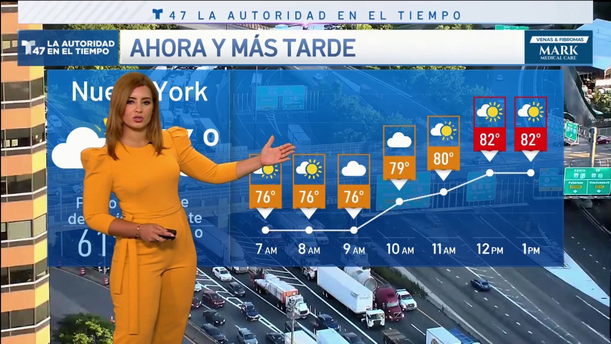 El tiempo con Tairy Ynoa para el 10 de agosto – Telemundo New York (47)