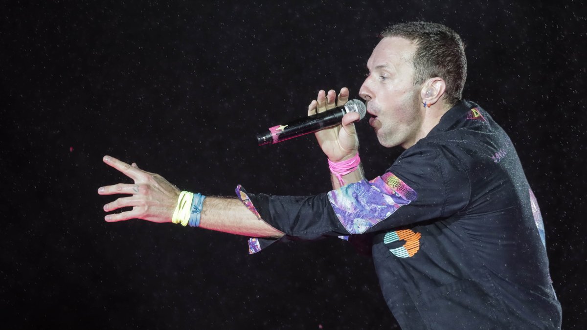 Brasil: Coldplay comienza su gira musical en el escenario de Rock in ...