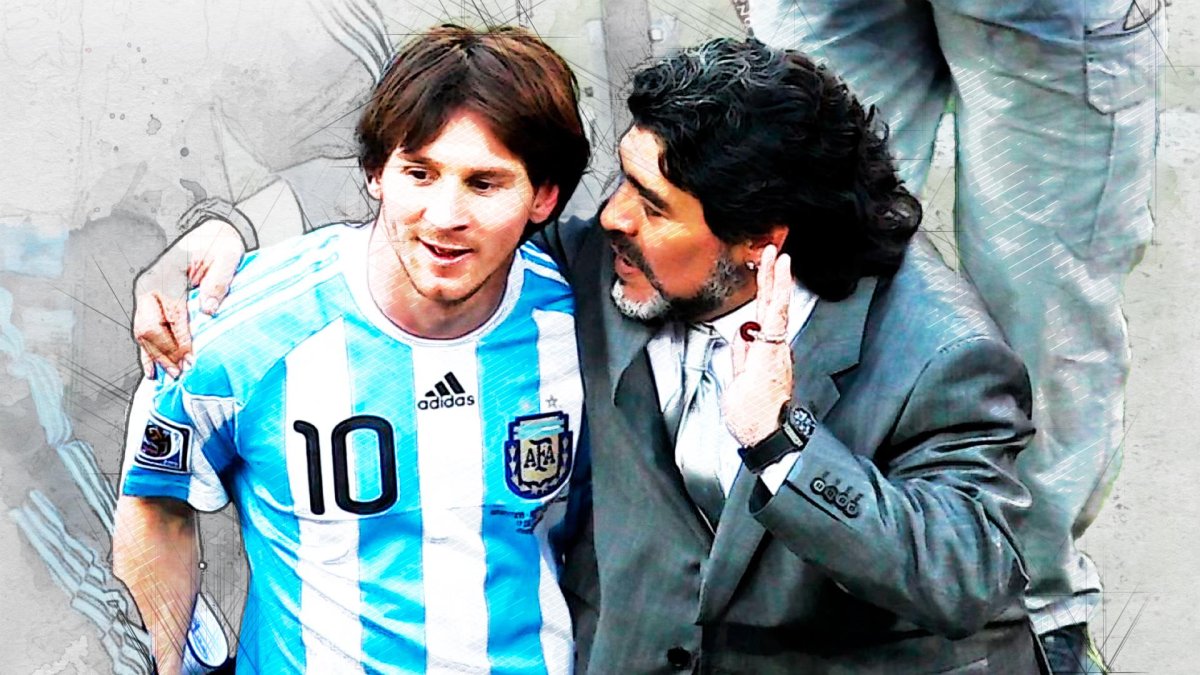 Video: tributo de Messi a Maradona – Telemundo Washington DC (44)