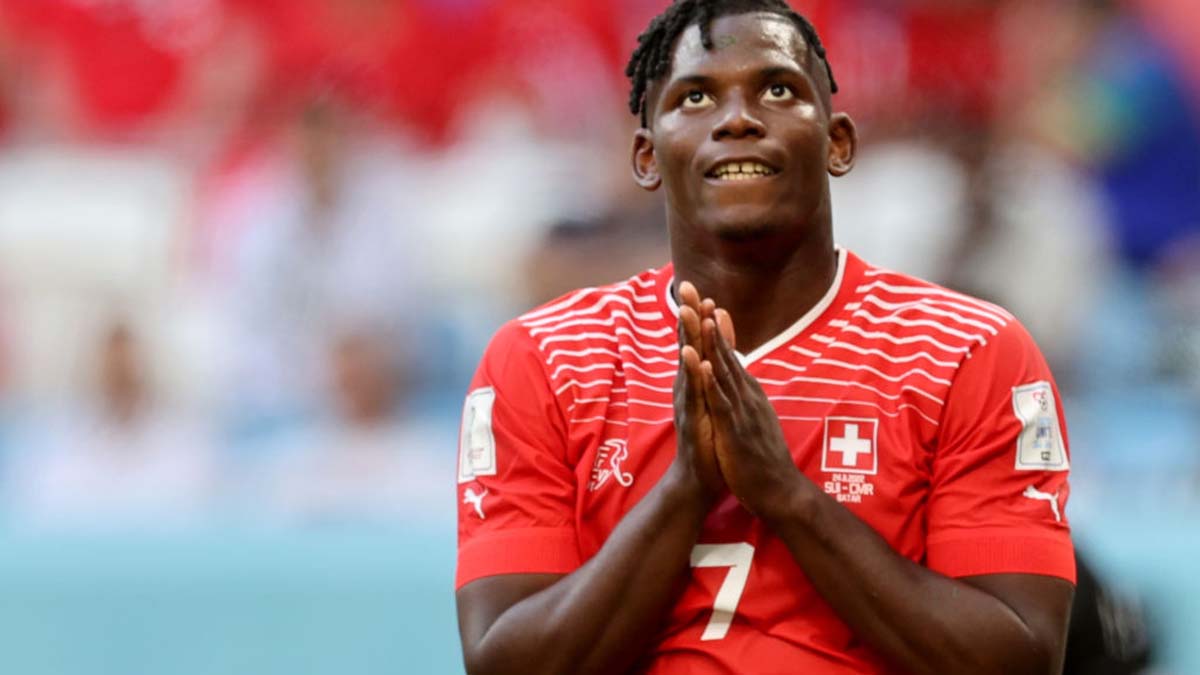 Embolo celebra con mesura tras marcar contra el país que lo vio nacer ...