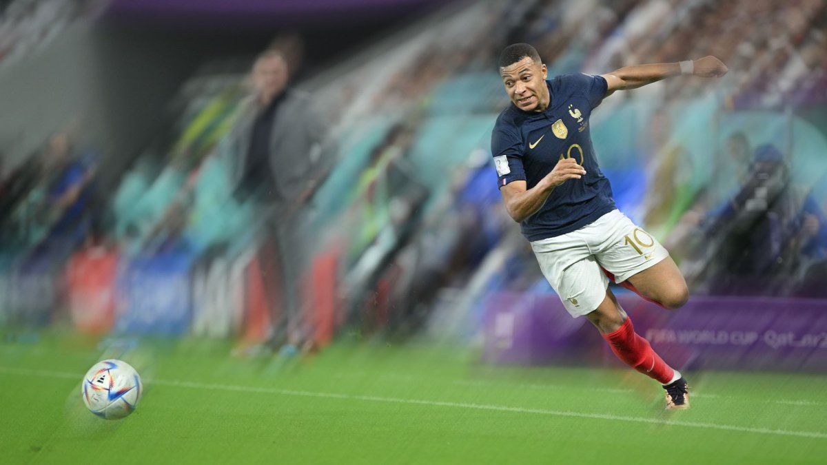 El increíble registro de velocidad de Kylian Mbappé – Telemundo New ...