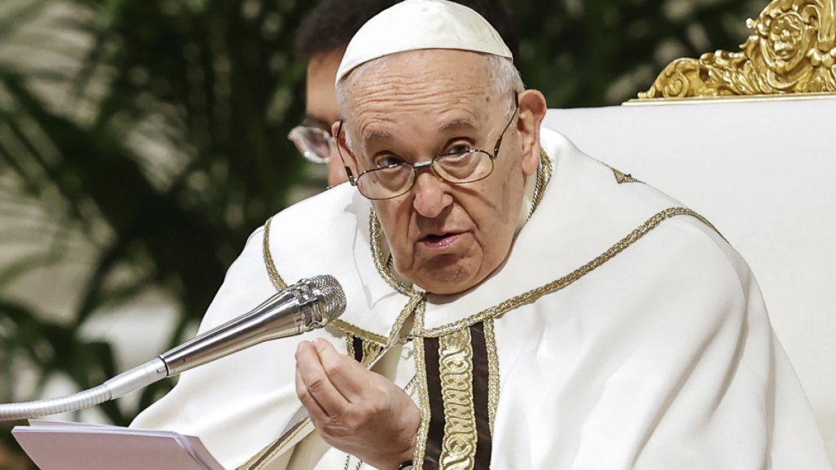 Semana Santa: el papa Francisco presidente la misa del Jueves Santo ...