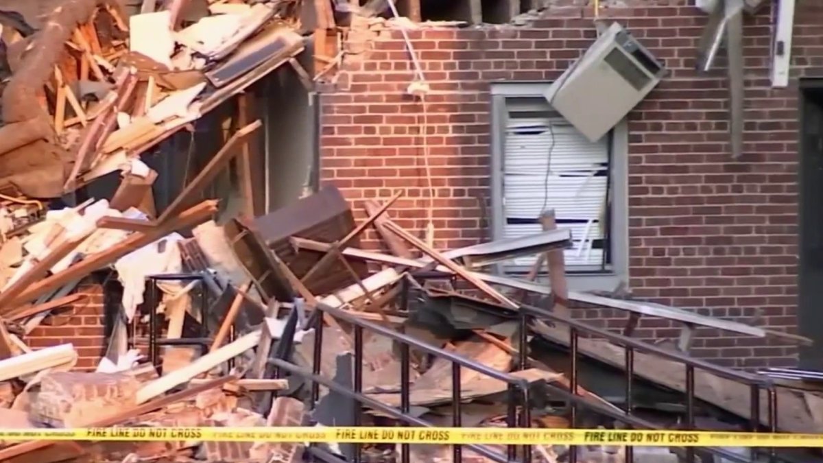 Investigan colapso de edificio tras explosión en Newark – Telemundo New ...