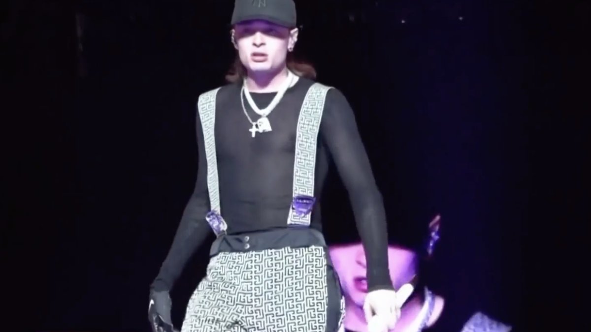 Peso Puma en concierto envía mensaje – Telemundo New York (47)