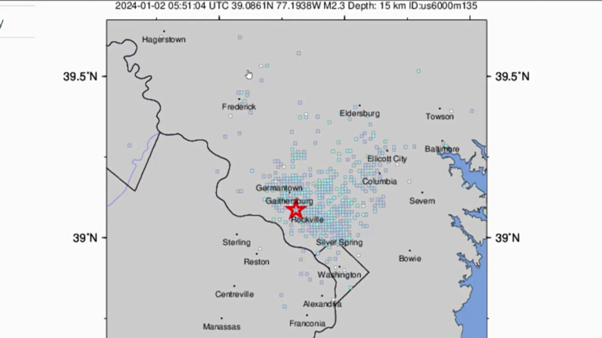 Temblor sacudió Rockville, Maryland – Telemundo Washington DC (44)