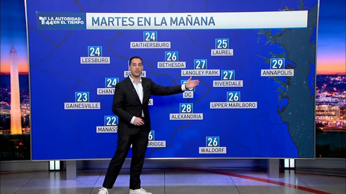 Pronóstico del tiempo para el área de DC – Telemundo Washington DC (44)