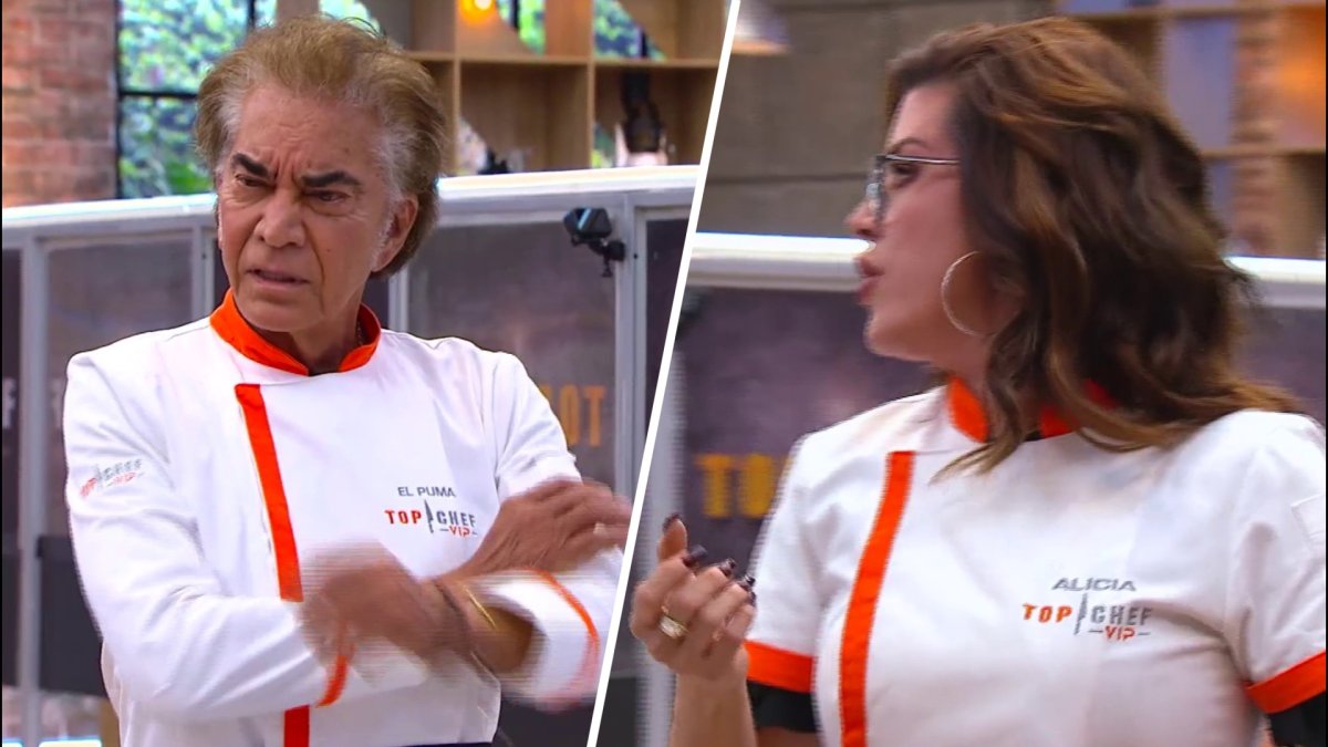 Top Chef VIP: Alicia y el Puma tienen una fuerte discusión – Telemundo ...