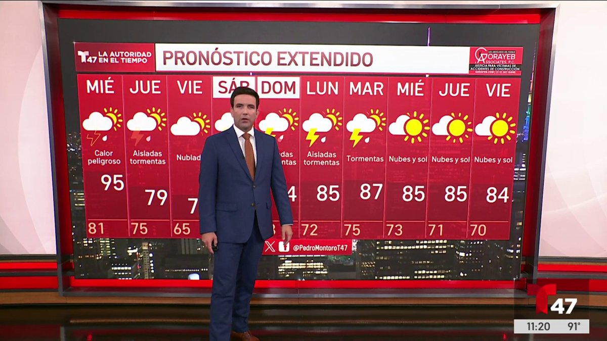 Pronóstico del tiempo 6/24 – Telemundo New York (47)