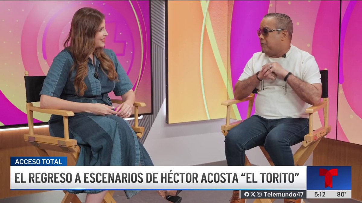 Héctor Acosta “El Torito” y su regreso a los escenarios – Telemundo New ...