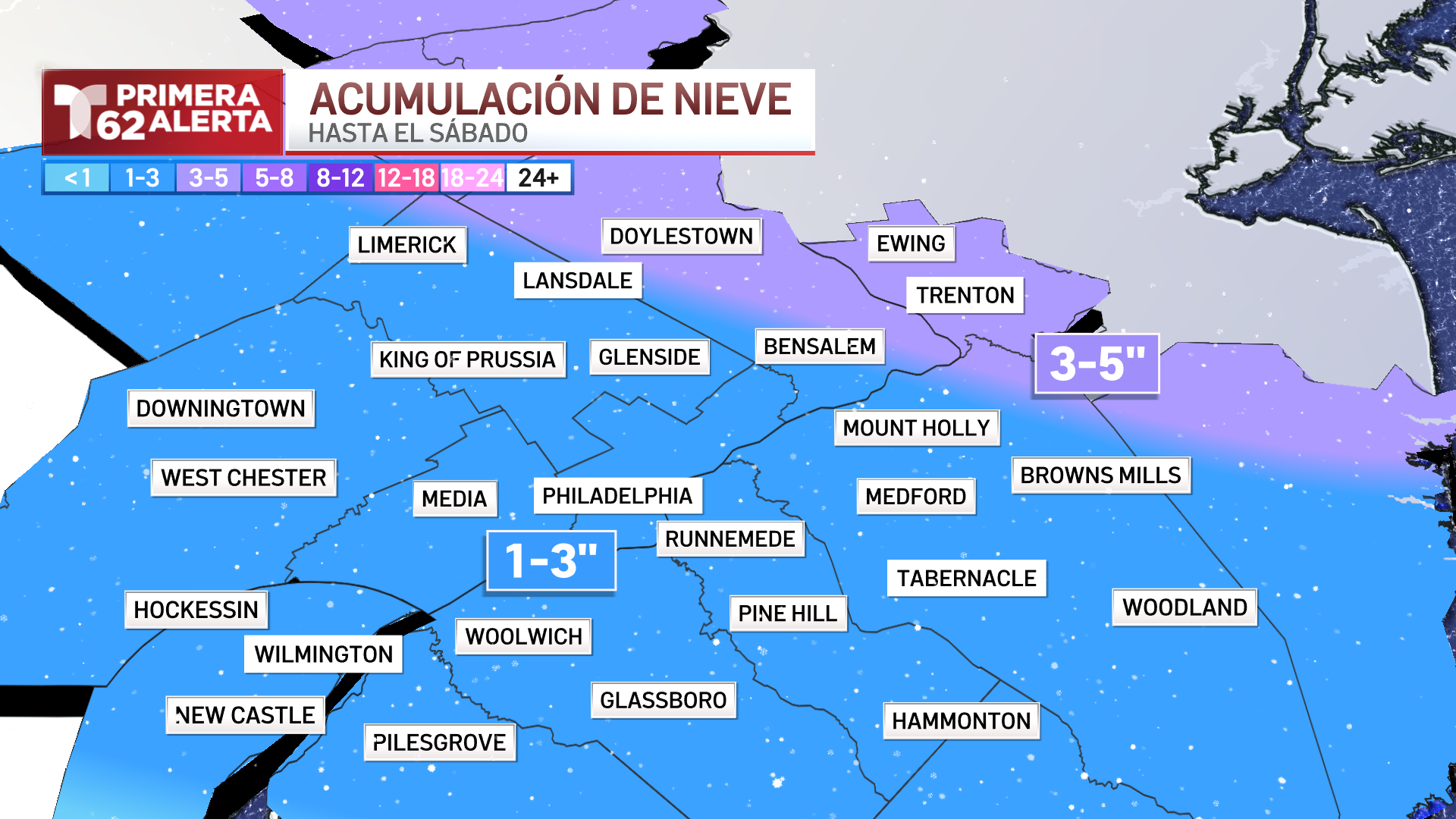 NY y NJ piden precaución ante la tormenta invernal – Telemundo New York ...