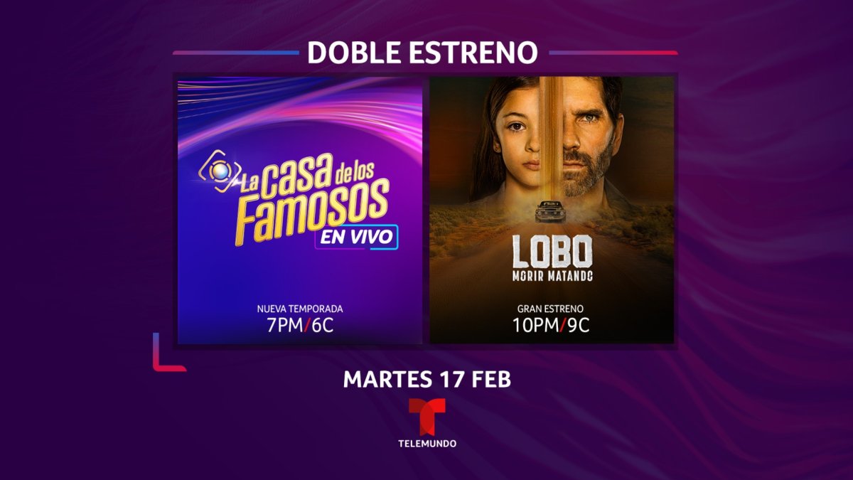 Estrena La Casa de los Famosos y Lobo Morir Matando por Telemundo ...
