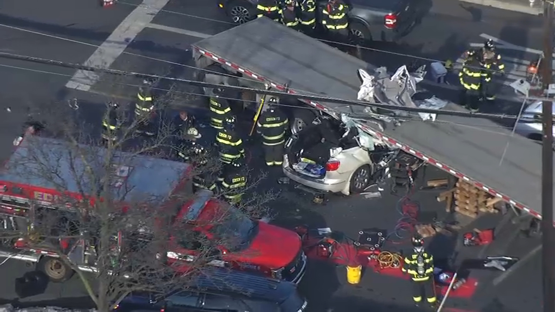 Grave accidente provoca retrasos en el tráfico en Edison, NJ ...